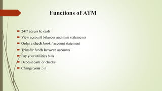 Overview of information system and its need in banks ,Online banking ...