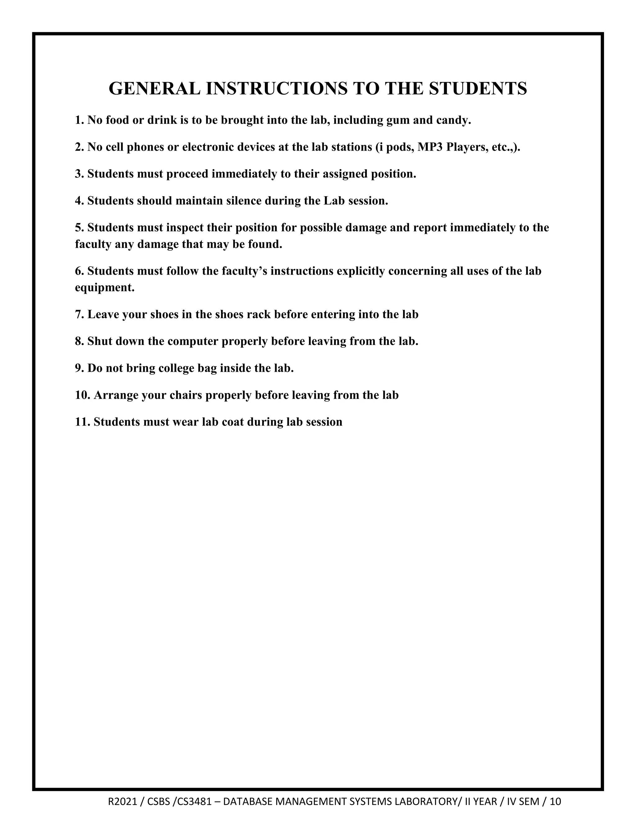 Final DBMS Manual (2).pdf final lab manual | PDF