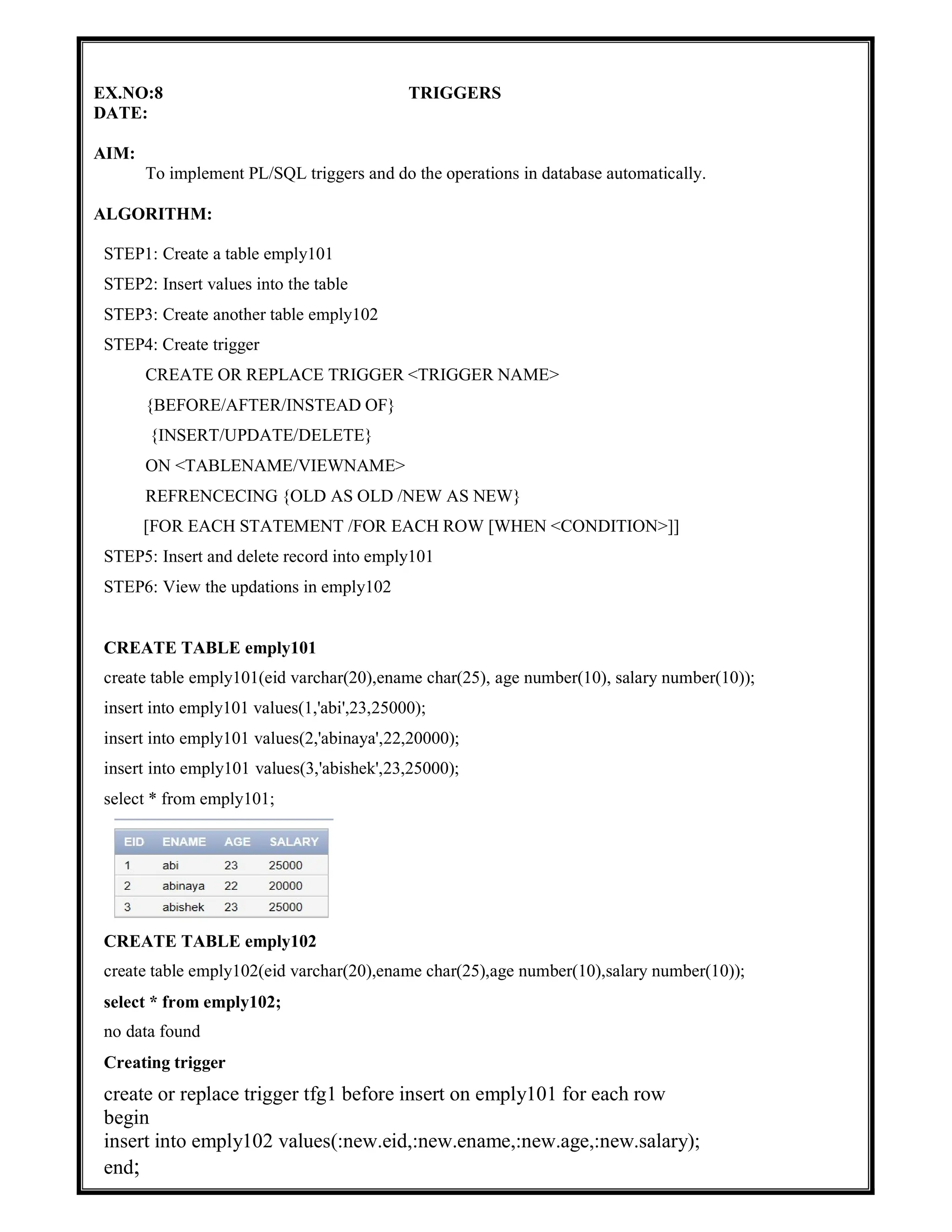 Final DBMS Manual (2).pdf final lab manual | PDF