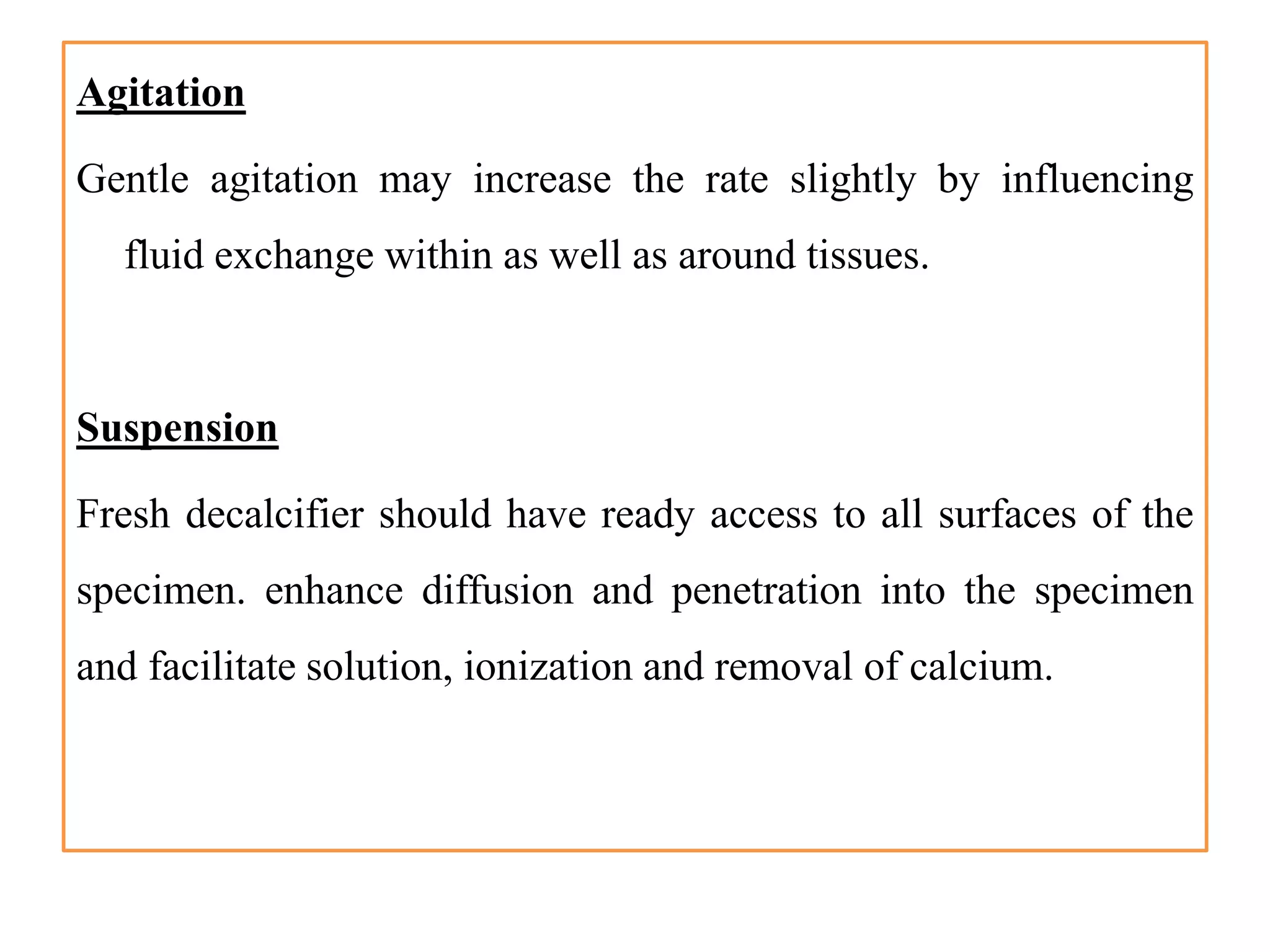 DECALCIFICATION | PPTX