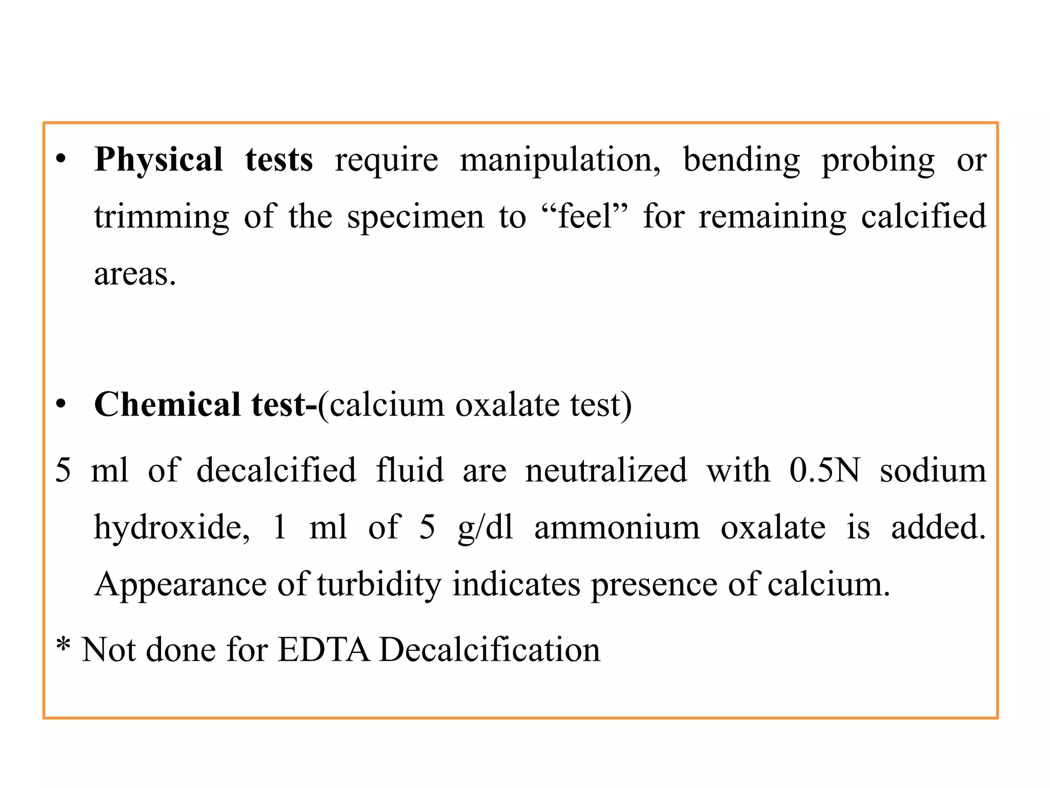 DECALCIFICATION | PPTX