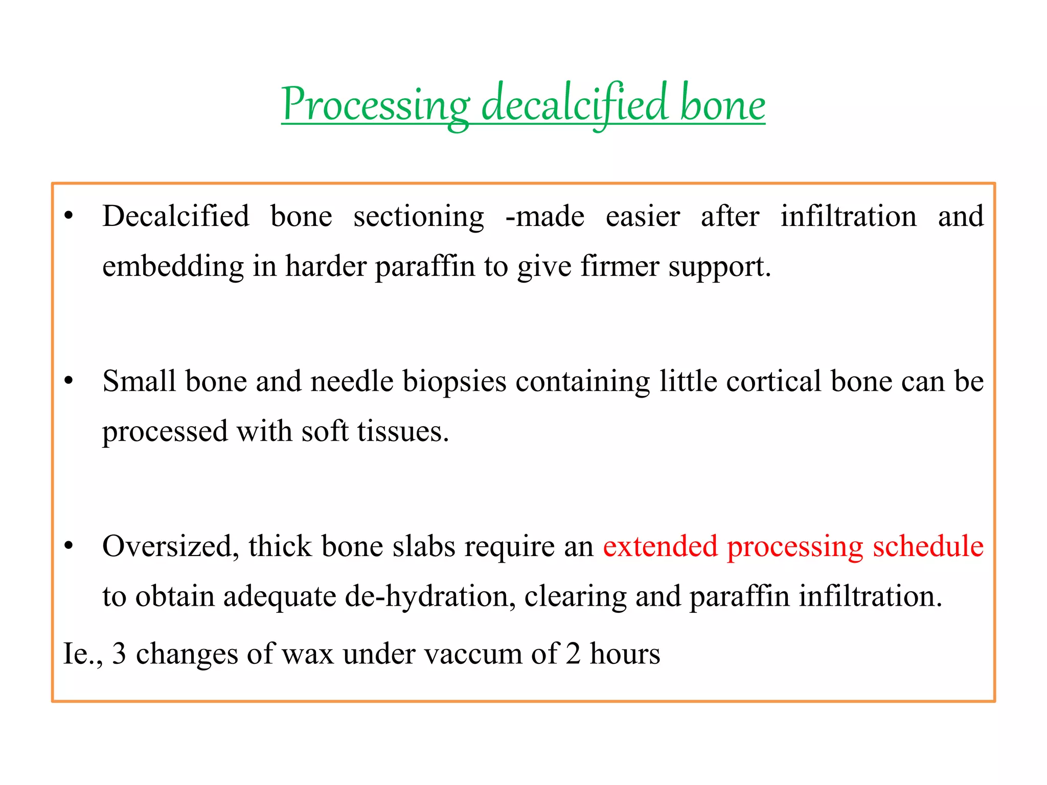 DECALCIFICATION | PPTX
