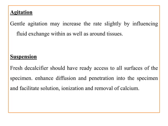 DECALCIFICATION | PPTX