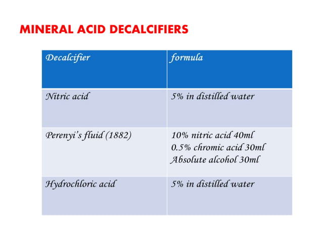 DECALCIFICATION | PPTX
