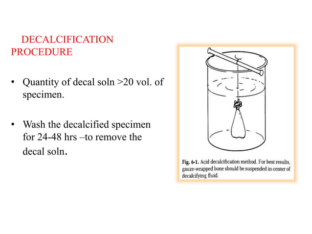 DECALCIFICATION | PPTX
