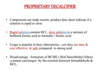 DECALCIFICATION | PPTX