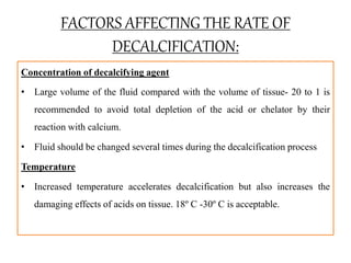 DECALCIFICATION | PPTX