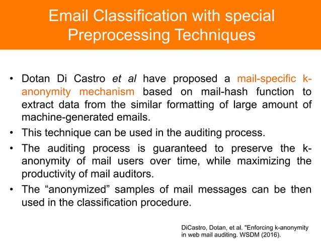 Email Classification