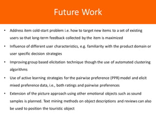 Preference Elicitation in Recommender Systems | PPT