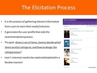 Preference Elicitation in Recommender Systems | PPT