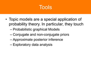 Topic Modelling: Tutorial on Usage and Applications | PPT
