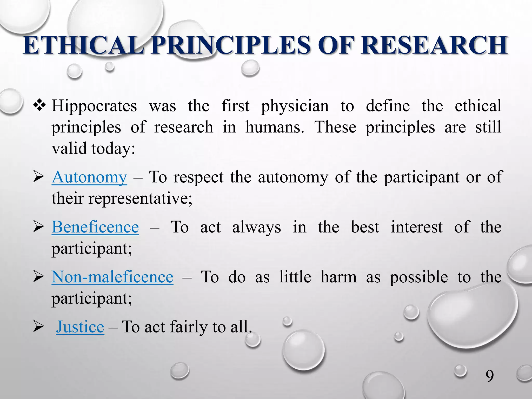 declaration of helsinki ppt | PPTX