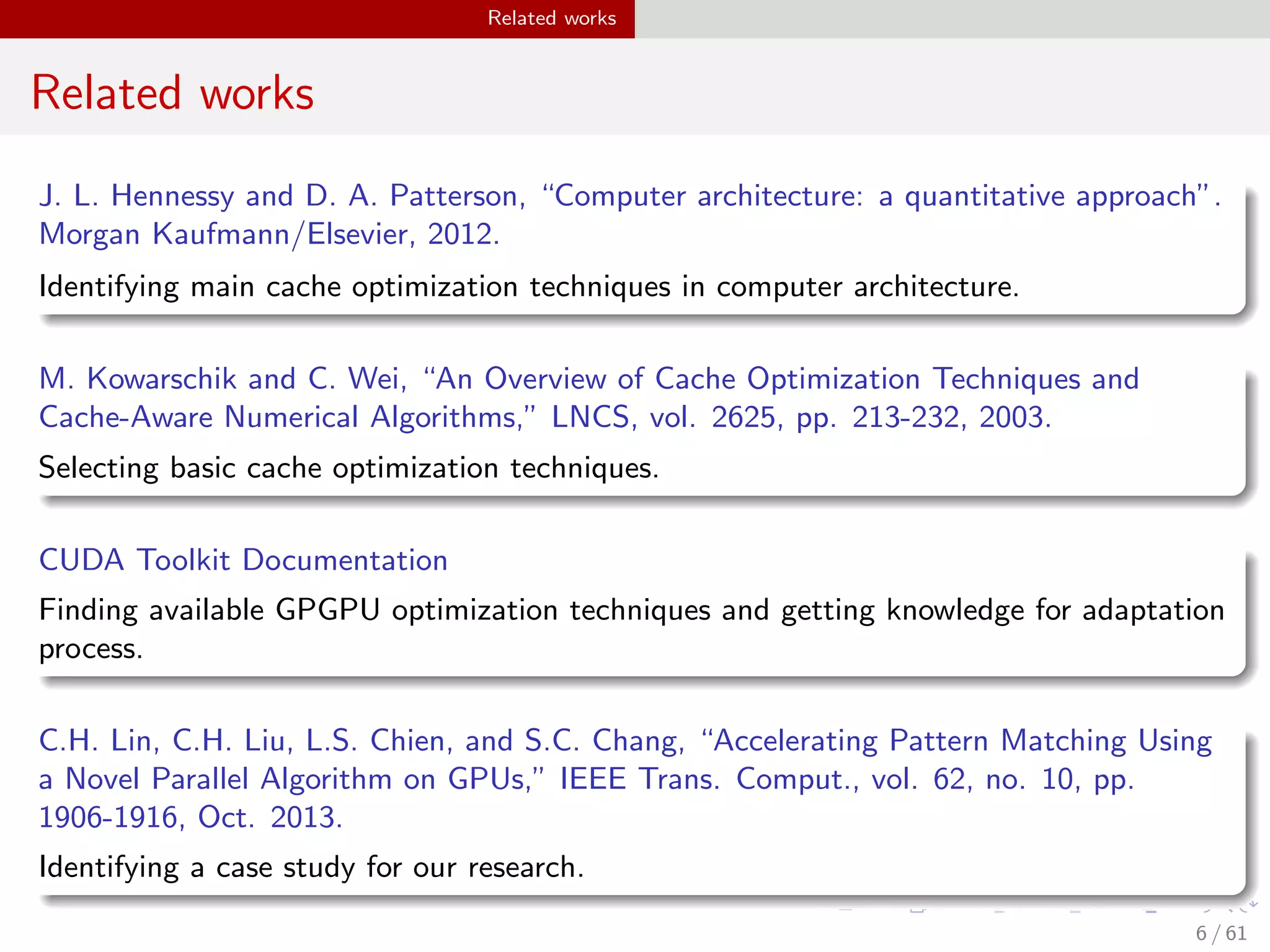 Cache Optimization Techniques for General Purpose Graphic Processing Units | PDF | Computing ...