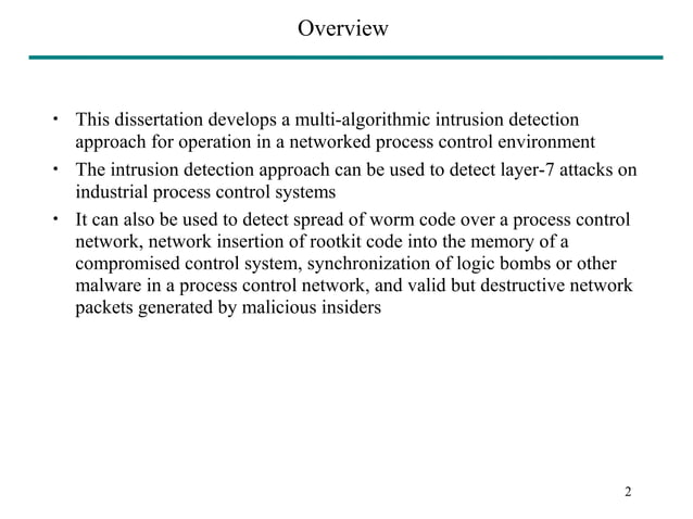 Composite Intrusion Detection in Process Control Networks | PPT