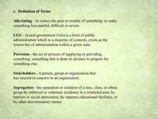 Waste Management Research - City University of Pasay (BPG) | PPTX