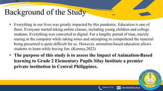 FINAL DEFENSE - ANIMATION BASED FOR ICT TRACK | PPT
