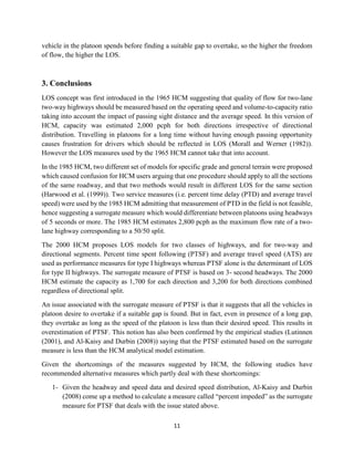 Traffic Flow Theory Final Paper | PDF | Auto Type | Automotive