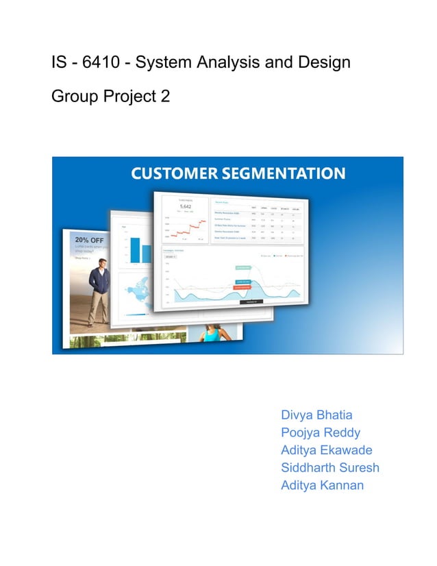 Customer Segmentation Project | PDF