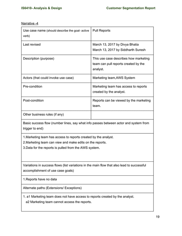 Customer Segmentation Project | PDF