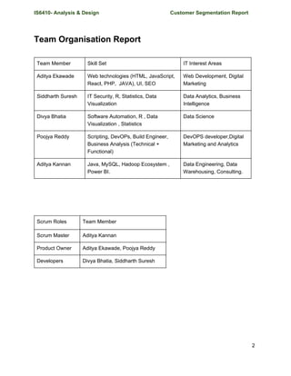 Customer Segmentation Project | PDF