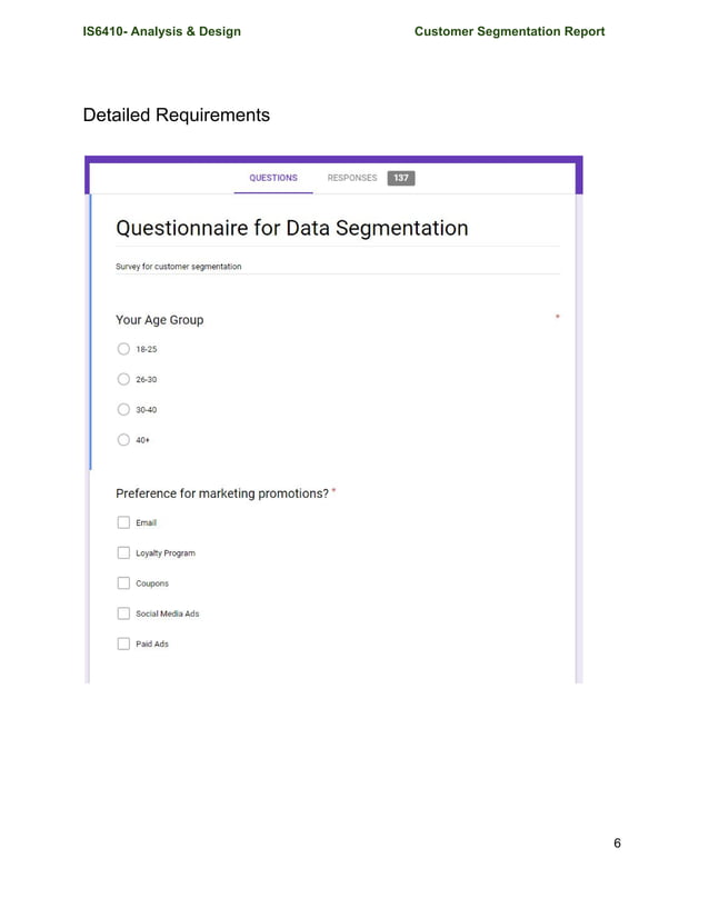 Customer Segmentation Project | PDF