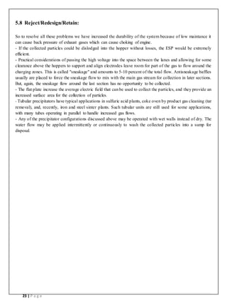 ELECTROSTATIC PRECIPITORS | DOCX