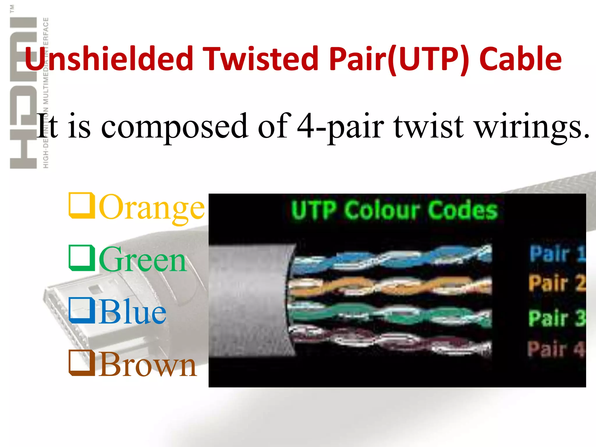 Straight&Cross-over cable connection | PPTX | Computer Peripherals ...
