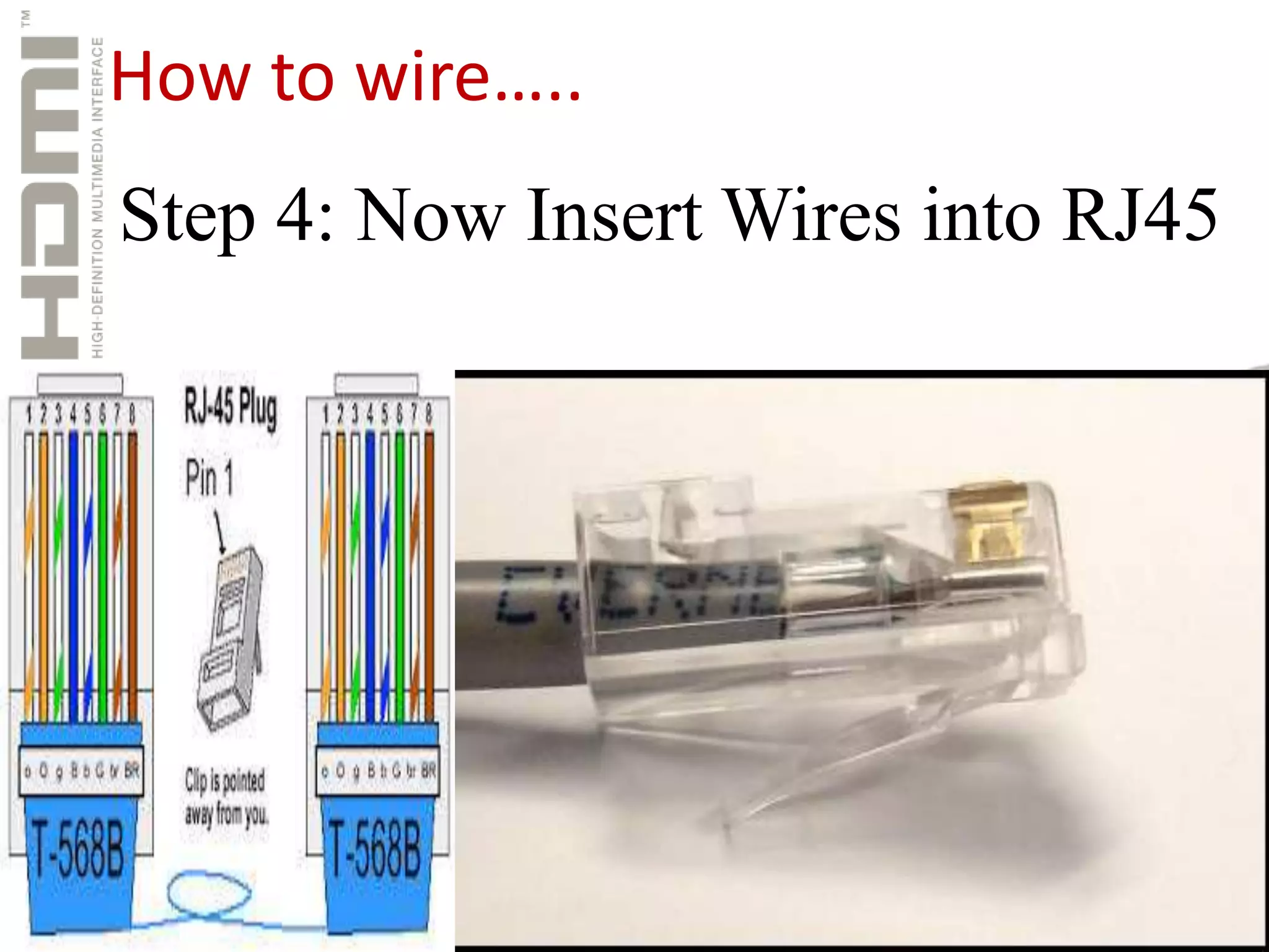 Straight&Cross-over cable connection | PPTX