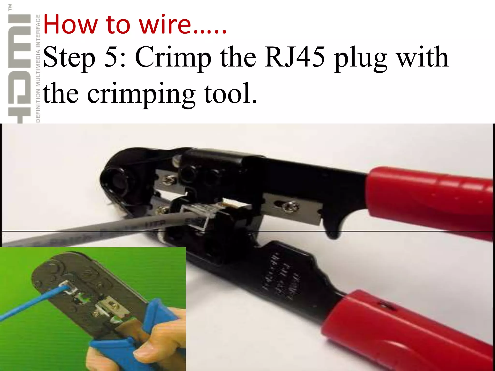 Straight&Cross-over cable connection | PPTX