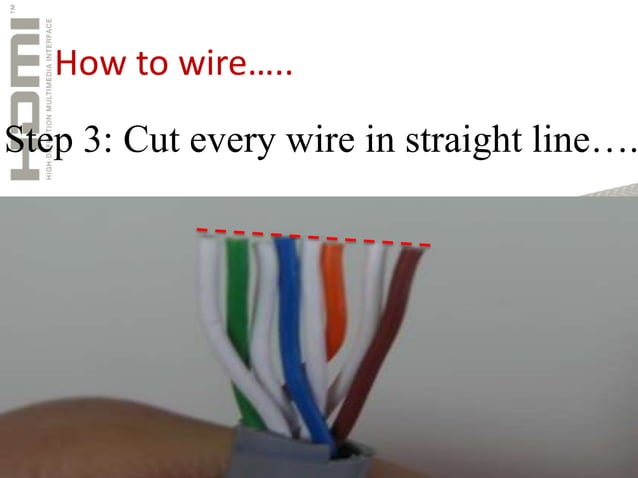 Straight&Cross-over cable connection | PPTX | Computer Peripherals ...
