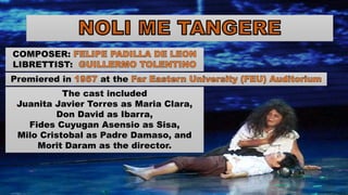 Philippine Opera (PPT MUSIC 10) | PPTX