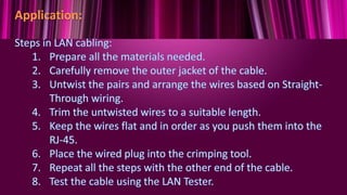 LAN CABLING | PPTX