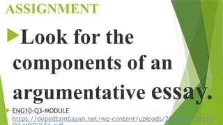 FINAL DEMO-PPT-ARGUMENTATIVE ESSAY.pptx
