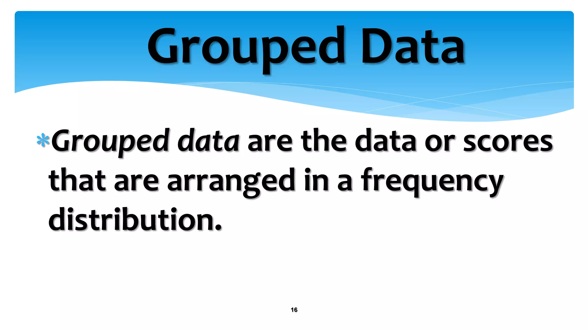 Mean for Grouped Data | PPTX