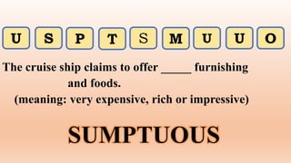 Final demo(Grade 10) | PPTX | Cruises | Travel Type