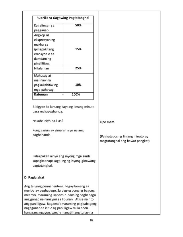 Suyuan sa Asotea detailed Lesson plan | DOCX