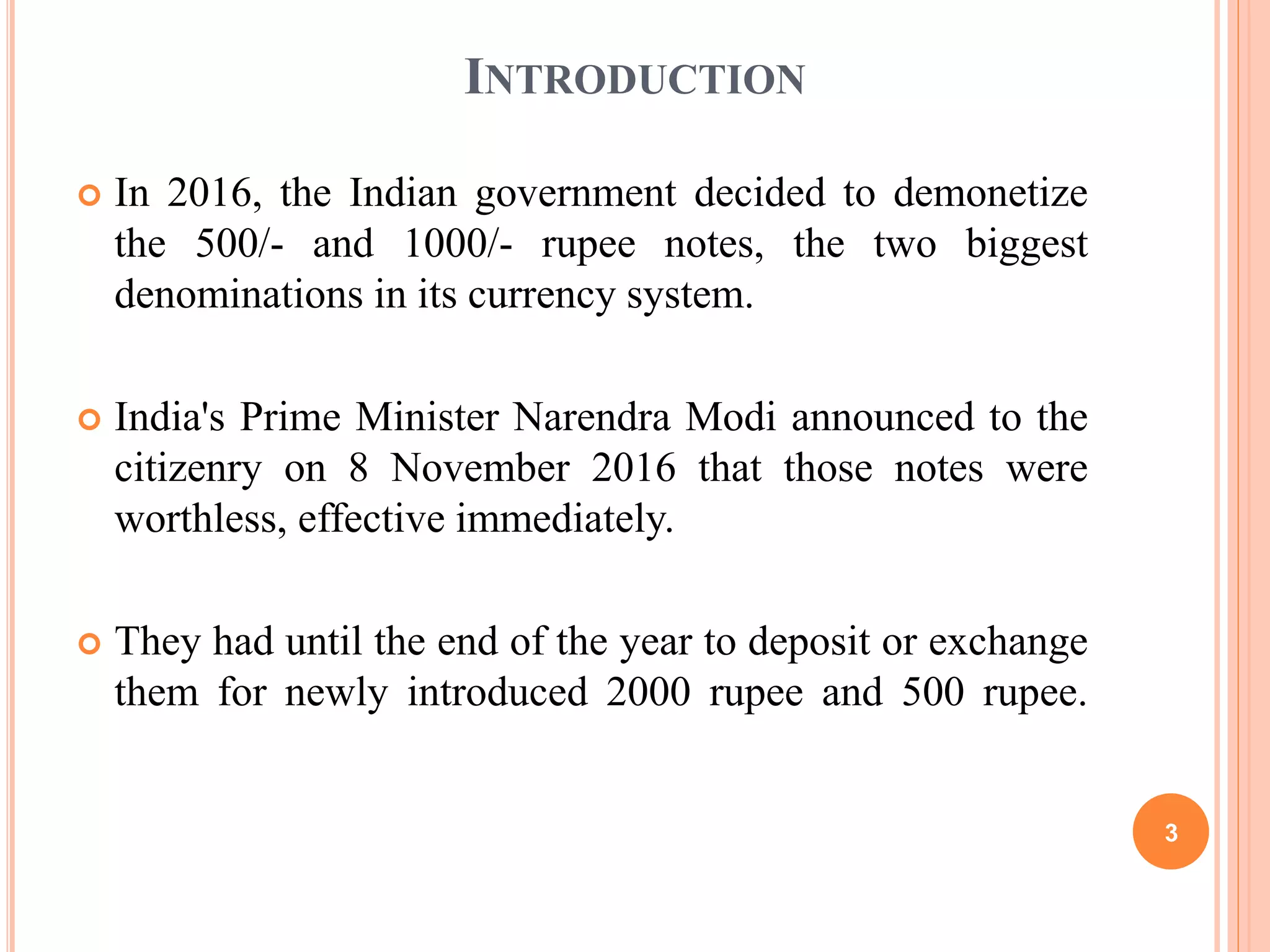 Demonetization | PPT
