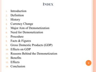 Demonetization | PPT
