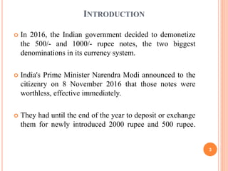 Demonetization | PPT