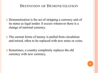 Demonetization | PPT