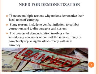 Demonetization | PPT