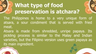 Atchara Making | PPTX