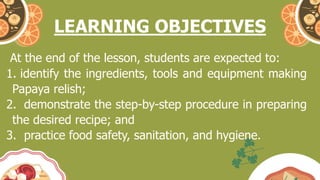 Atchara Making | PPTX