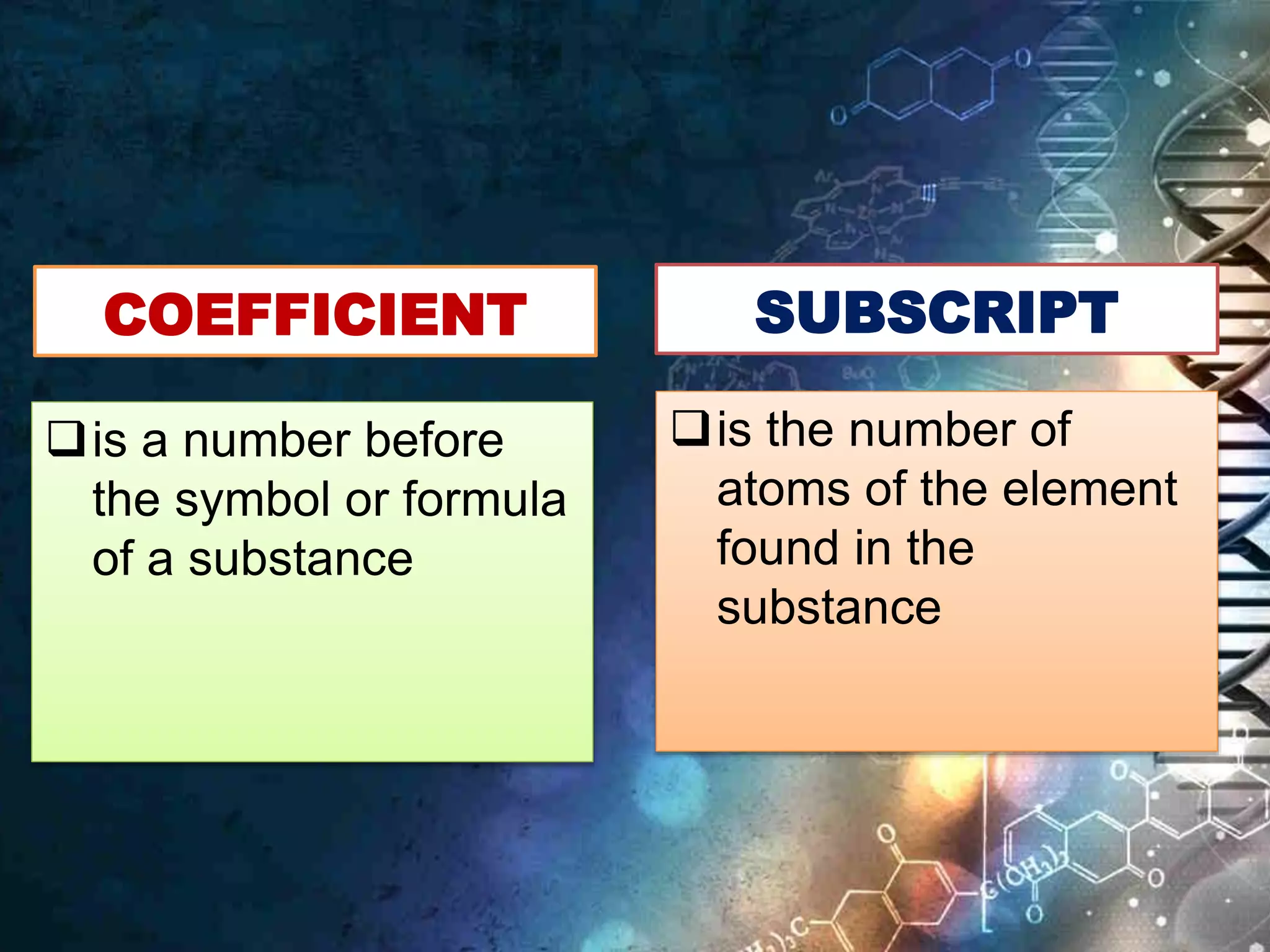 Writing and Balancing Chemical Equation | PPTX