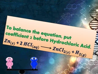 Writing and Balancing Chemical Equation | PPTX