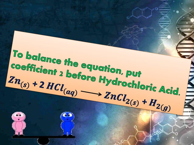 Writing and Balancing Chemical Equation | PPTX | Chemistry | Science
