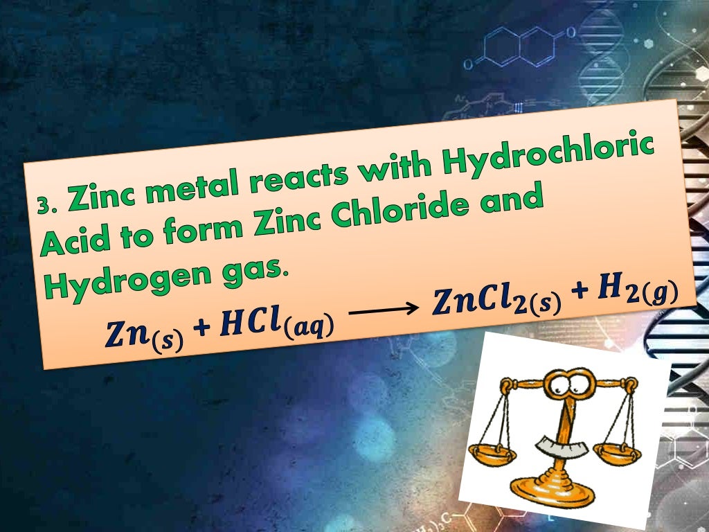 Writing And Balancing Chemical Equation Writing And Balancing Chemical Equation