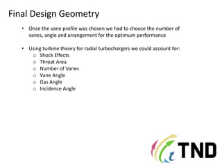 Final Design Geometry Selection | PPT