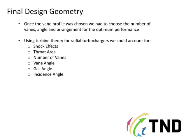 Final Design Geometry Selection | PPT