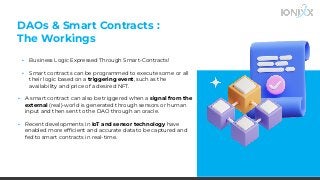 Are DAOs & Smart Contracts The Next Big Thing In Crypto? | PPT